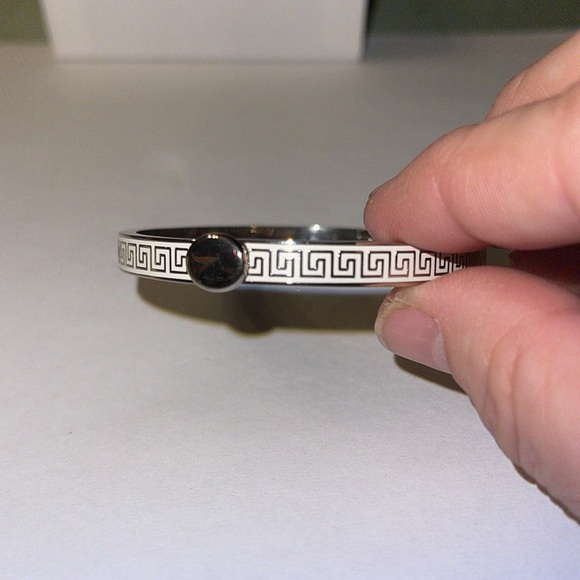 Halcyon Days | Jewelry | Halcyon Days Greek Key Bangle Bracelet | Poshmark